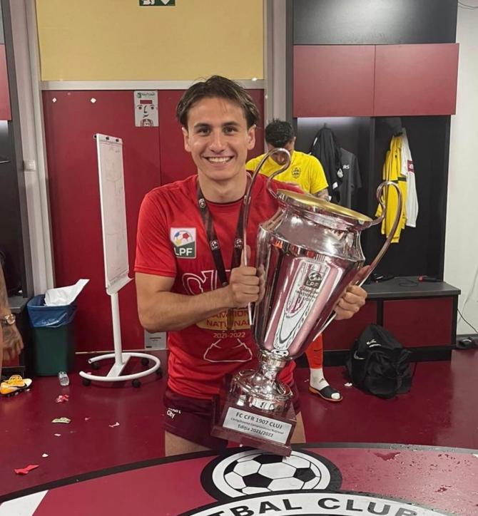 L'ex Pro Raoul Mal campione di Romania con il Cluj - La Sesia